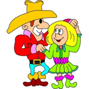 Happy Couple Square Dancers – PatternsRus Seasonal Woodworking Patterns