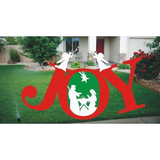 Joy Nativity Scene Large – PatternsRus Seasonal Woodworking Patterns