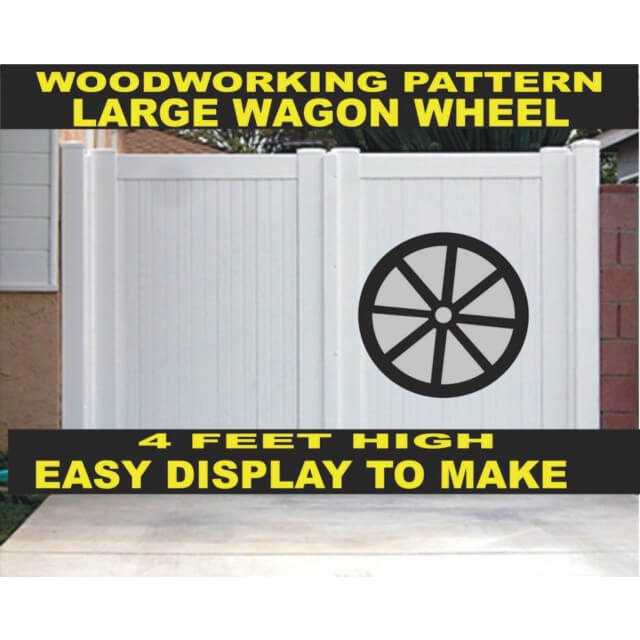 Wagon Wheel – PatternsRus Seasonal Woodworking Patterns