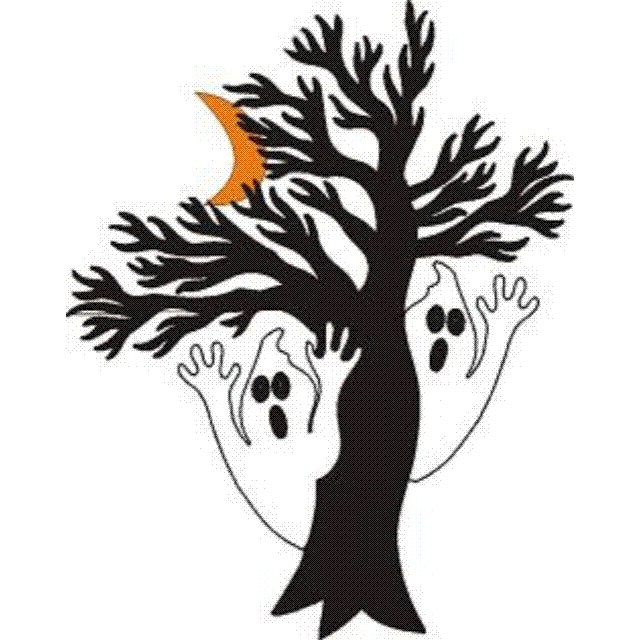 Ghosts In Tree – PatternsRus Seasonal Woodworking Patterns