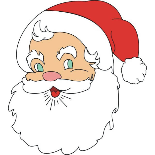 Santa Head – PatternsRus Seasonal Woodworking Patterns