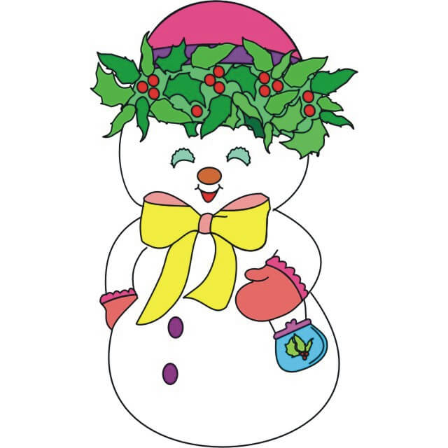 Mrs Snowman – PatternsRus Seasonal Woodworking Patterns