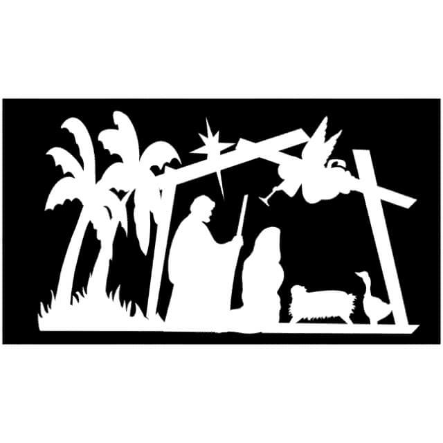 Manger Scene #2 – PatternsRus Seasonal Woodworking Patterns