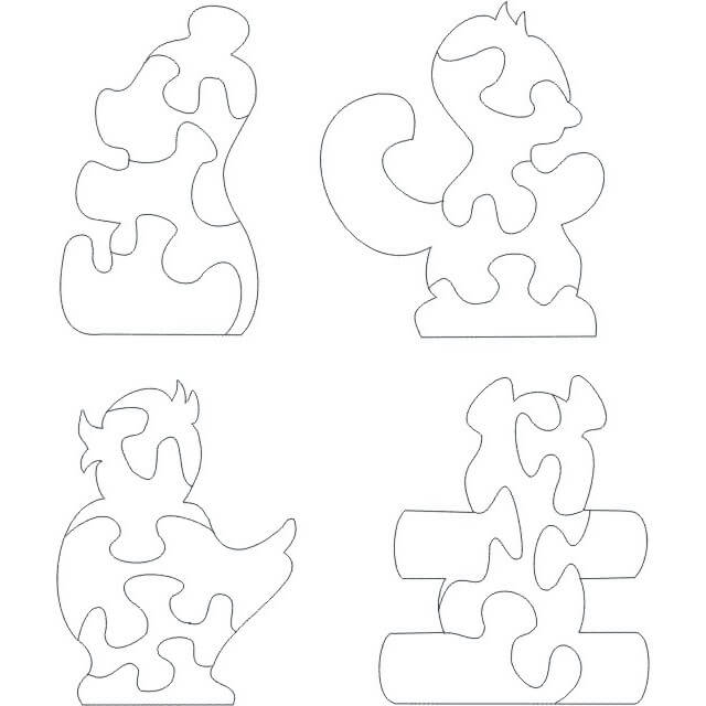 Scroll Saw Puzzles – PatternsRus Seasonal Woodworking Patterns