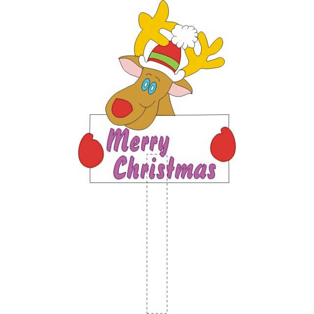 Rudolph Sign – PatternsRus Seasonal Woodworking Patterns