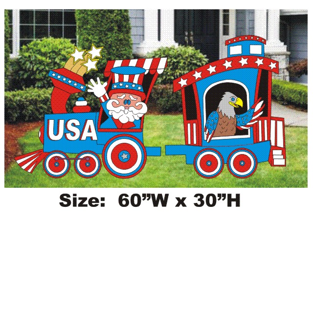 Uncle Sam Train – PatternsRus Seasonal Woodworking Patterns