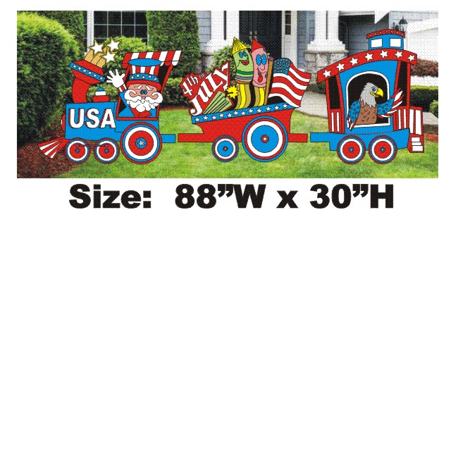 Uncle Sam Train July 4th – PatternsRus Seasonal Woodworking Patterns