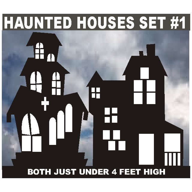 haunted-house-set-1 – PatternsRus Seasonal Woodworking Patterns