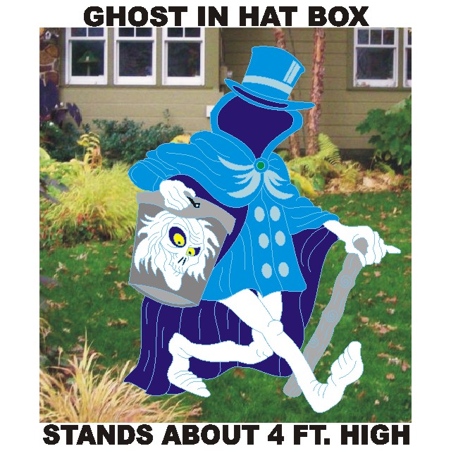 Ghost in Hat Box – PatternsRus Seasonal Woodworking Patterns