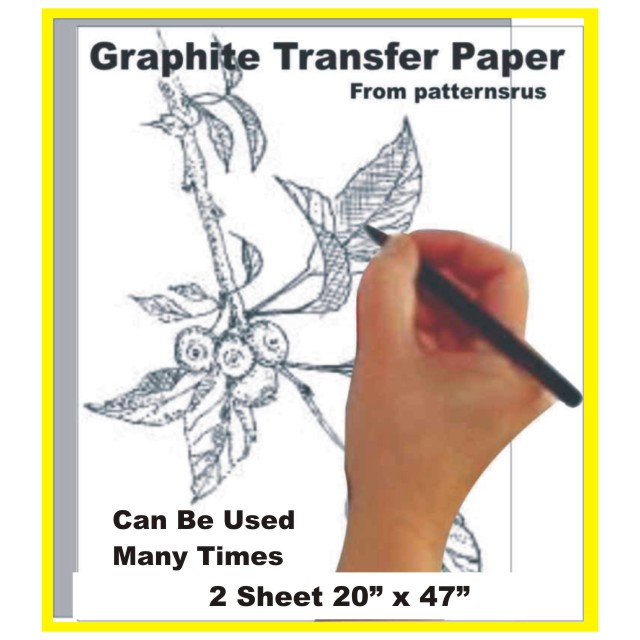 Tracing Transfer Paper TRSF SMALL 20X47 – PatternsRus Seasonal ...