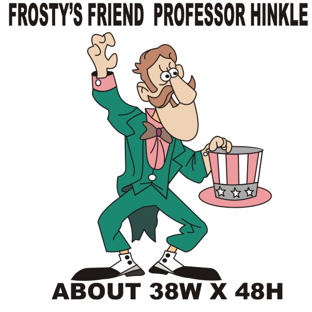 FROSTY’S FRIEND PROFESSOR HINKLE – PatternsRus Seasonal Woodworking ...