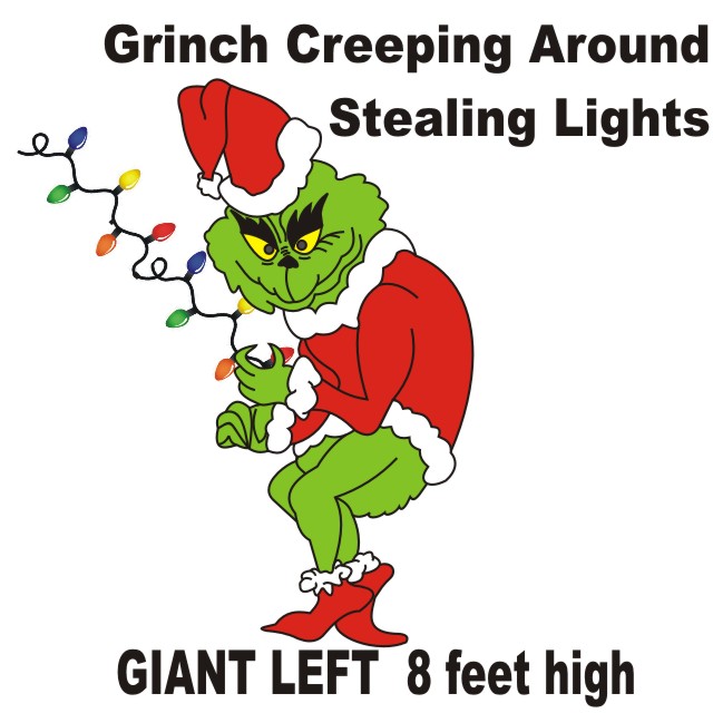 GIANT GROUCH 8FT TALL CREEPING LEFT – PatternsRus Seasonal Woodworking ...